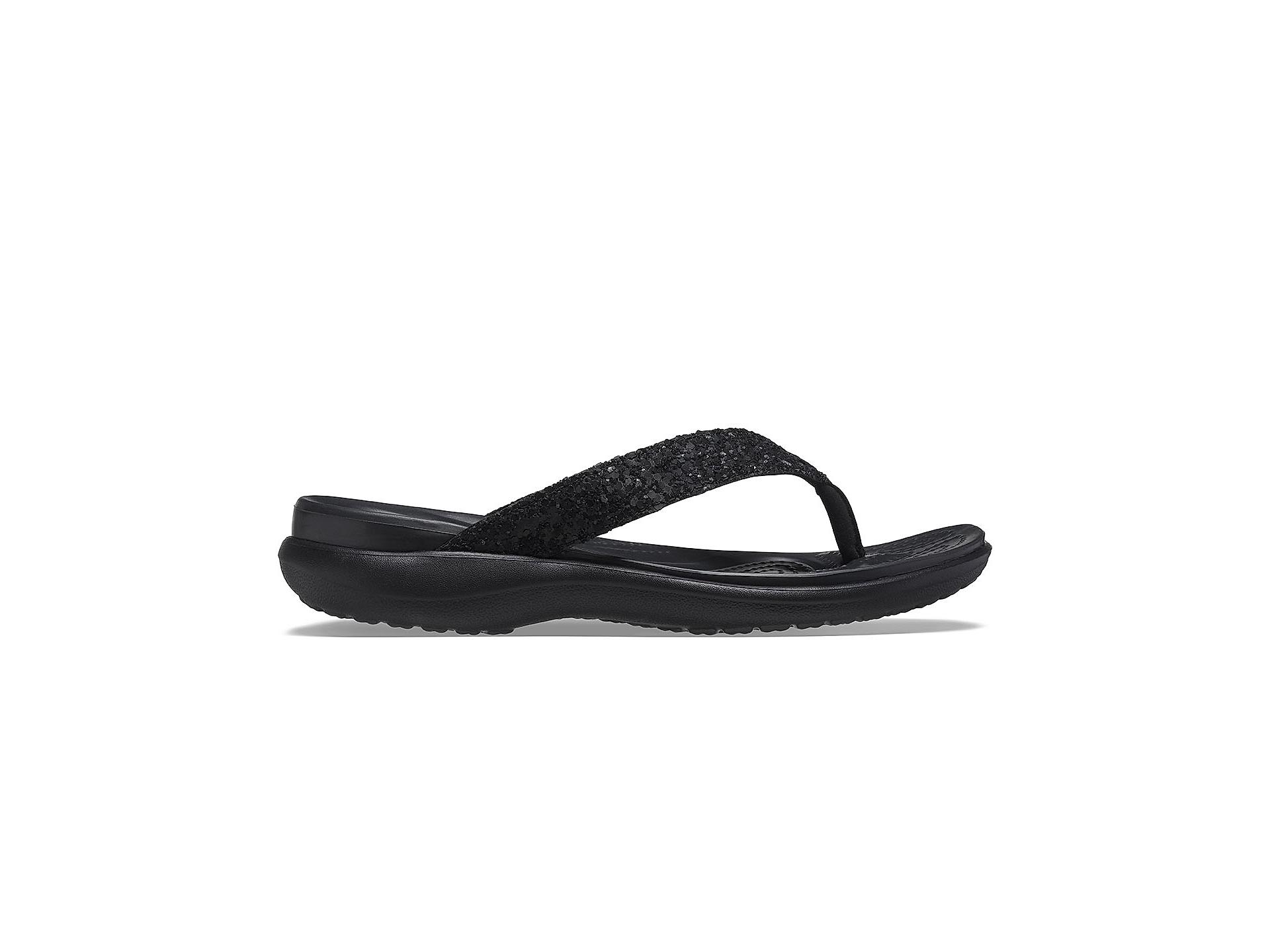Crocs capri v sequin black store
